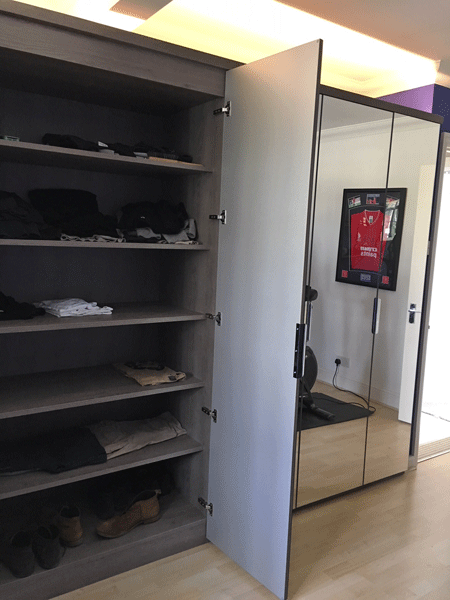 Amersham Bedroom/Gym | all about layout