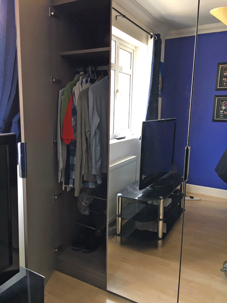 Amersham Bedroom/Gym | all about layout