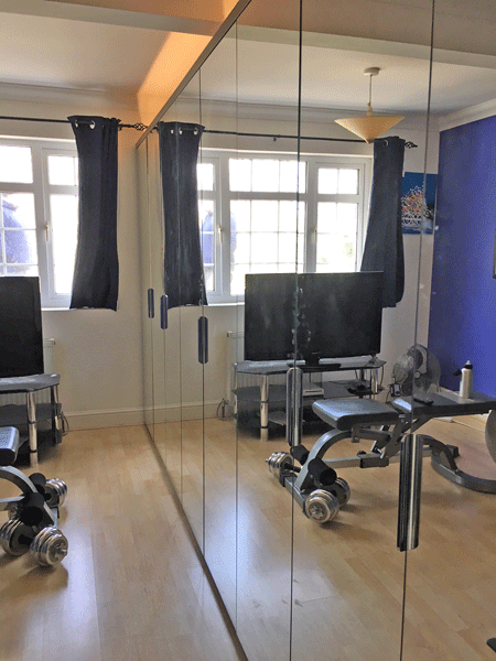 Amersham Bedroom/Gym | all about layout