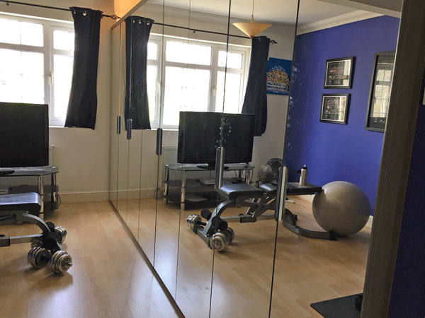 Amersham Bedroom/Gym | all about layout